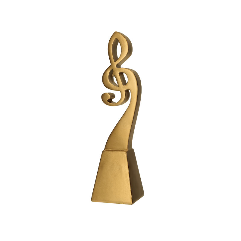 MUSIC TREBLE CLEF TROPHY – 23CM AWARD FOR MUSICAL ACHIEVEMENT - Hercules